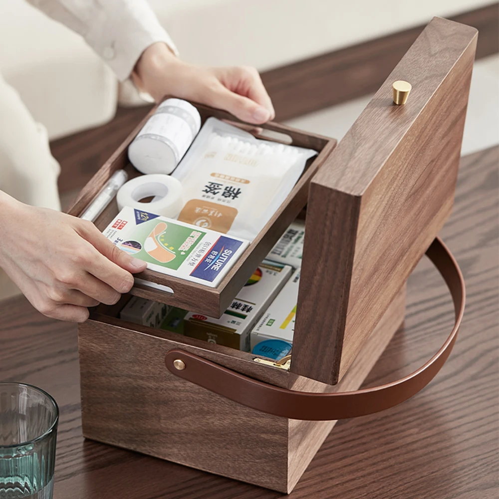 Wooden First Aid Box Images
