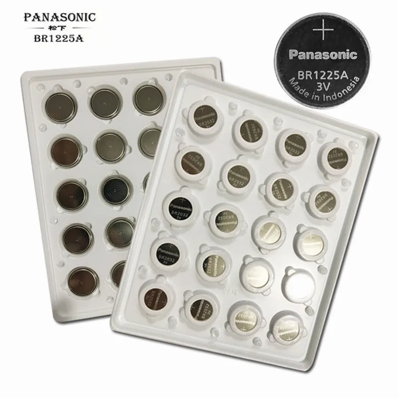 Panasonic pilas de litio de botón de alta temperatura, nuevas y ...