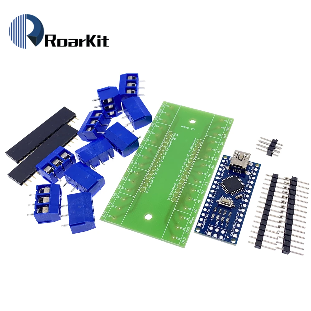Diy Nano V3.0 3.0 Ch340 Controller Terminal Adapter Nano 328 Terminal ...