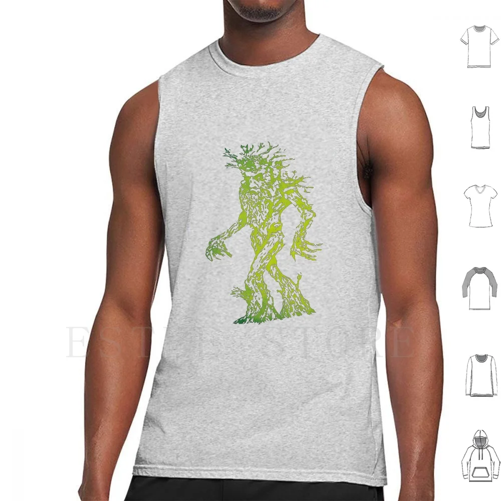 Treebeard-Ents-Attack-Isengard-Camiseta-sin-mangas-Version-Green-Forest ...