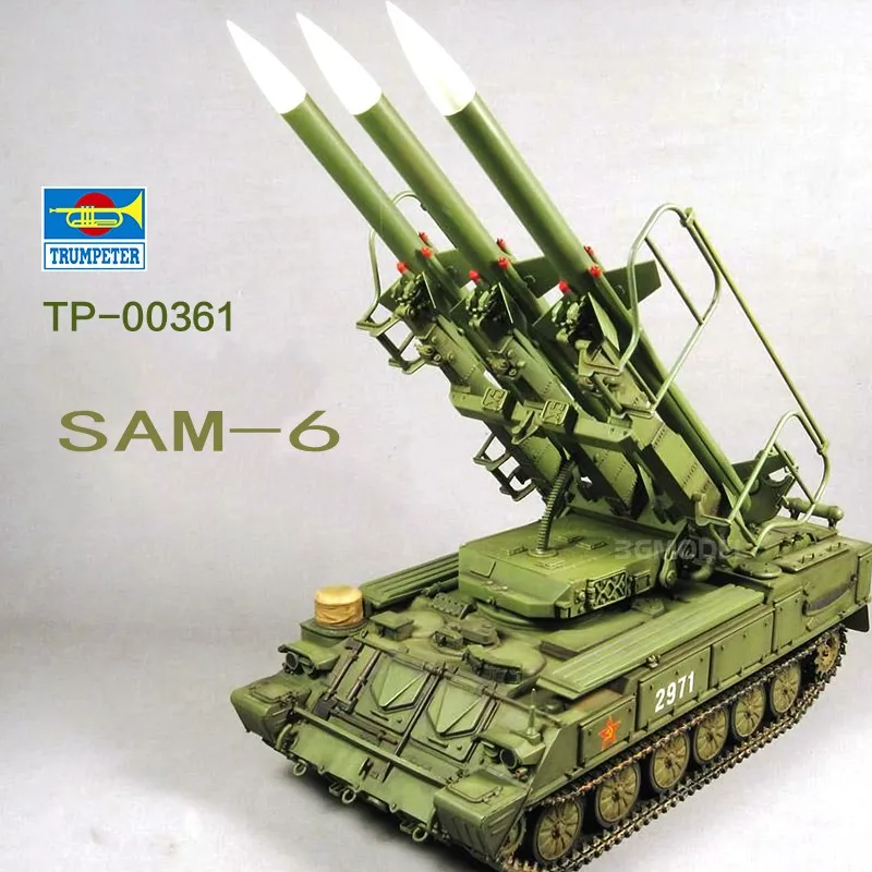 Trumpeter 00361 1/35 Scale Model Russian SAM 6 Antaircraft Missile ...