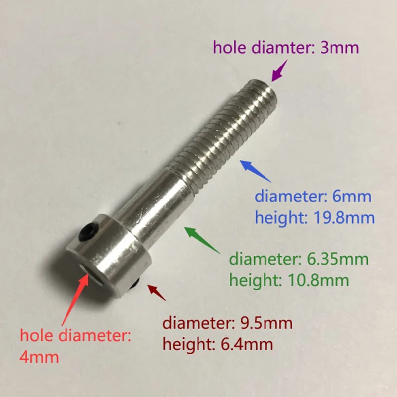 RC Plane Model Part Propeller Adapter Blade Holder for 68mm EDF