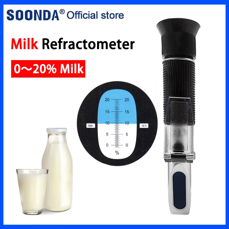 Milk-Concentration-Meter-Tester-0-20-Milk-Refractometer-Tools-Measuring ...