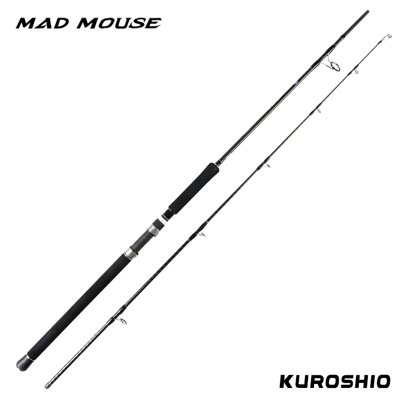 New Japan Full Fuji Parts Cross Carbon Mad Mouse Popping Rod Boat ROD ...