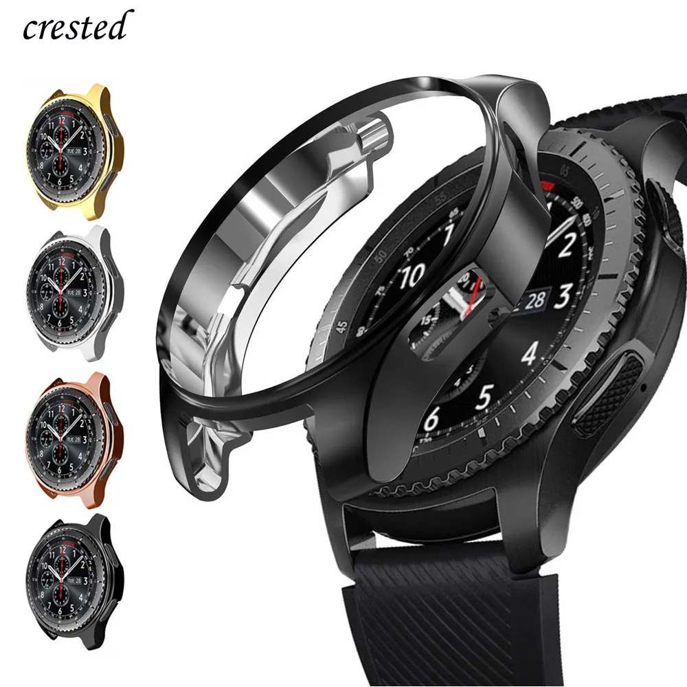 Case-for-samsung-Galaxy-watch-46mm-42mm-strap-TPU-Plated-Screen ...