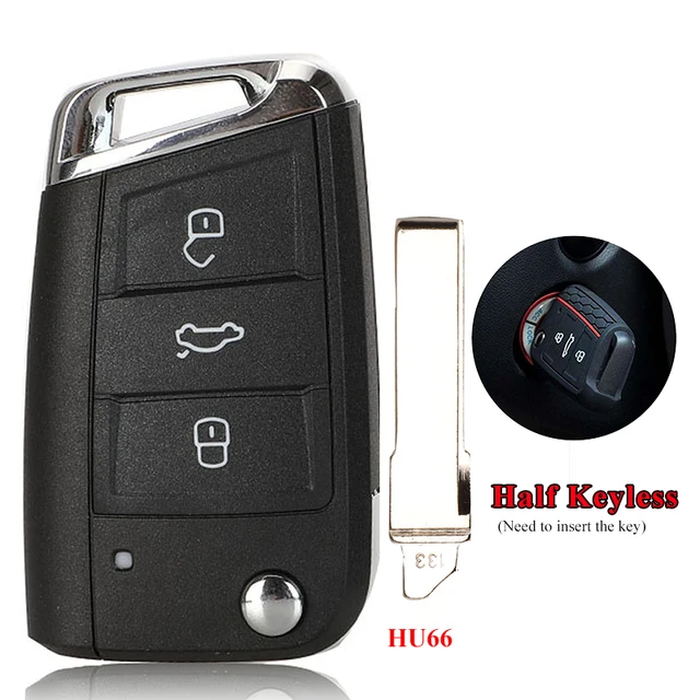 jingyuqin Remote Car Key 434MHz MQB48 for VW Seat Leon Ateca Golf7 MK7 ...