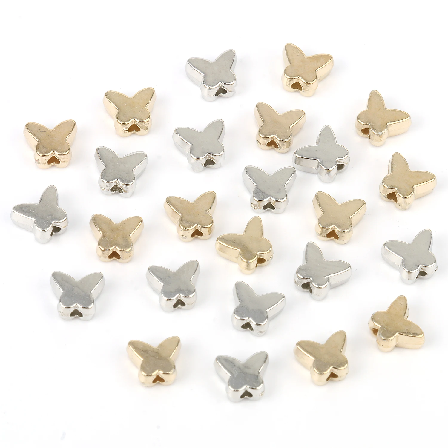 200 unids/lote de cuentas de 6x3mm CCB, cuentas acrílicas en forma de ...
