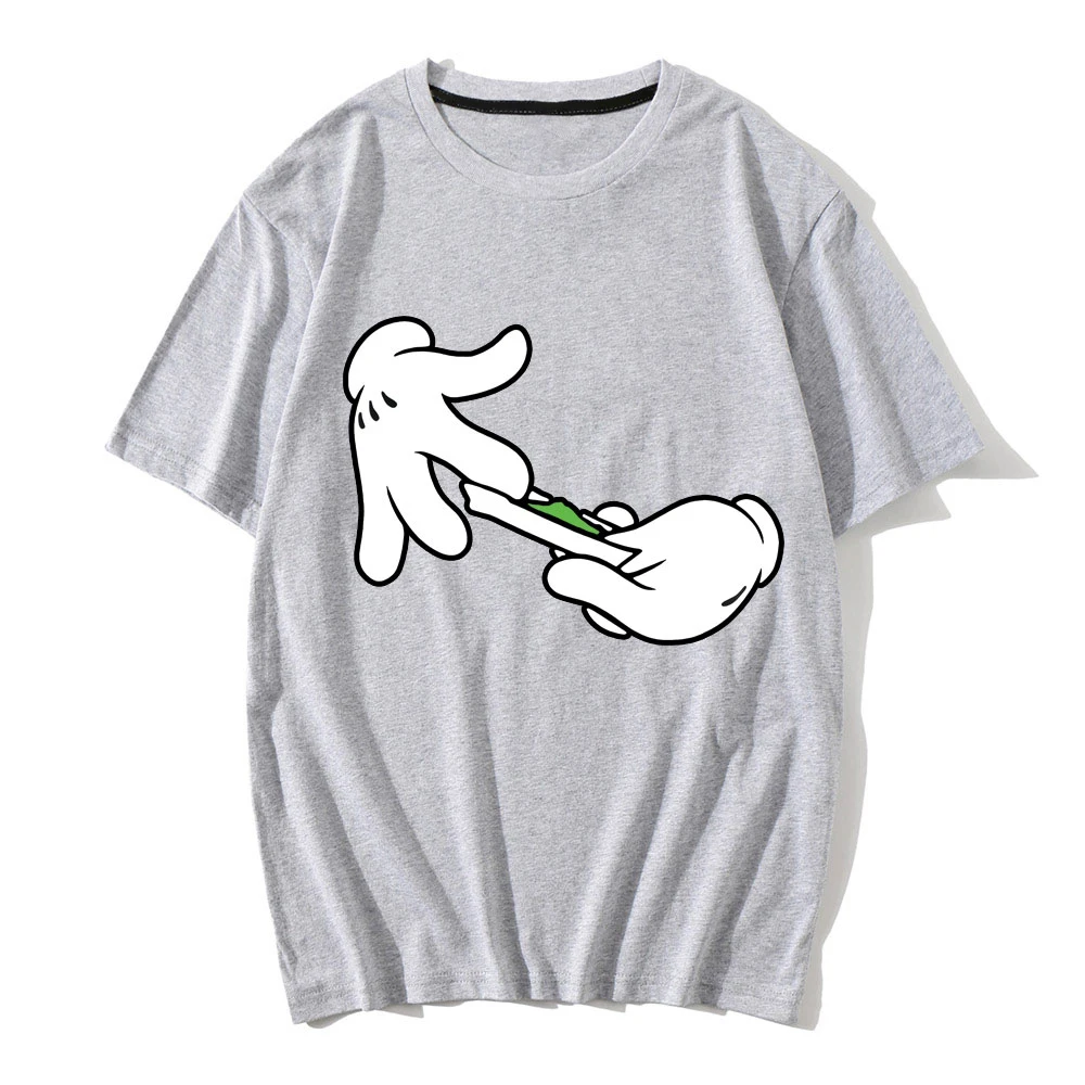 Mickey Mouse Hands Rolling Weed