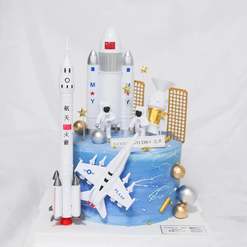 Space Shuttle Cake Topper