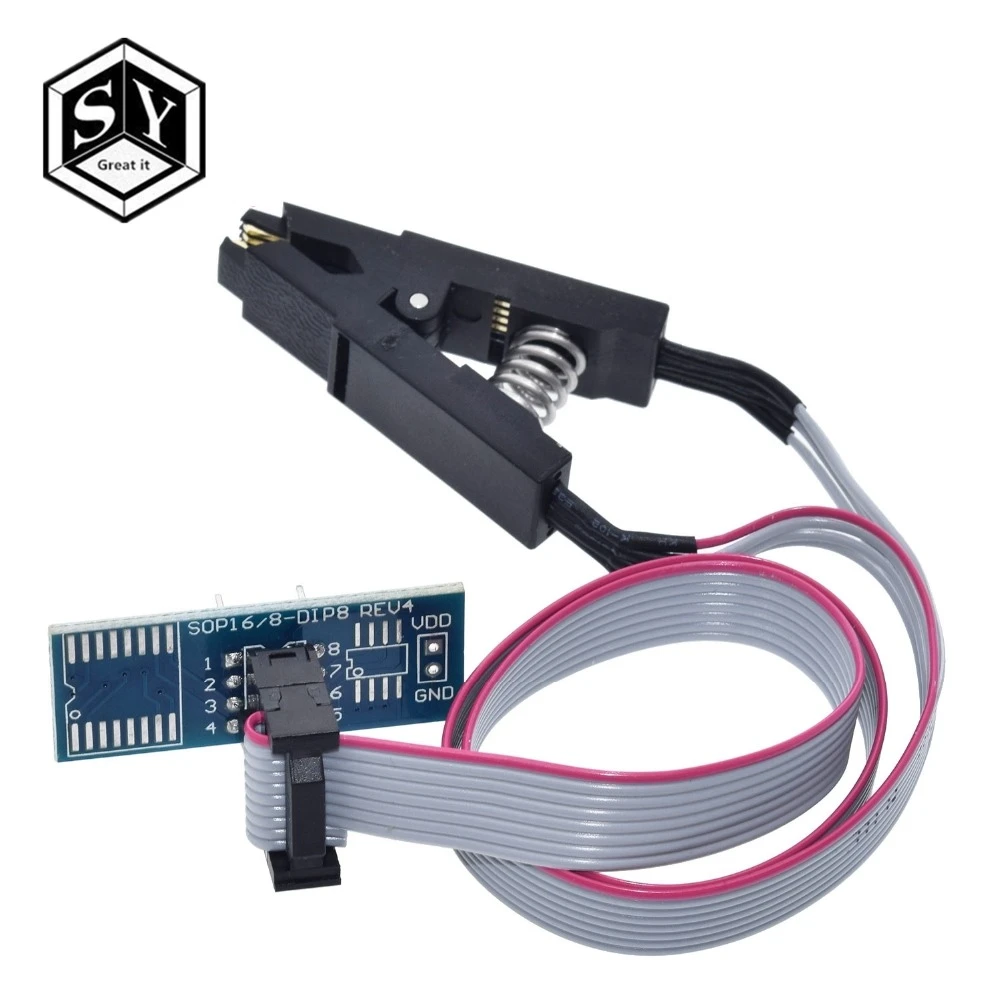 High Quality Soic8 Sop8 Test Clip For Eeprom 93cxx/25cxx/24cxx In ...