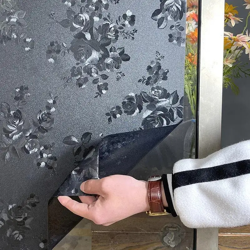 Sunscreen Window blackout film anti looking Window vinyl self adhesive ...