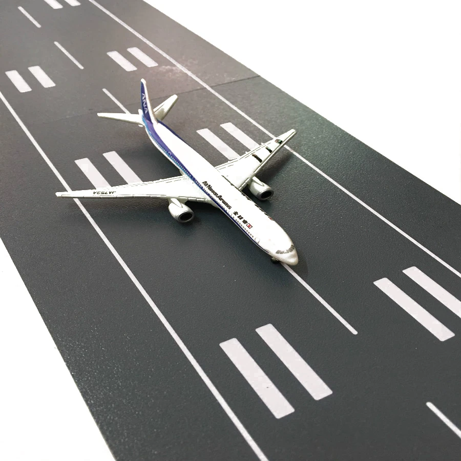 15x10cm-1-1000-simulation-passenger-aircraft-model-runway-platform ...