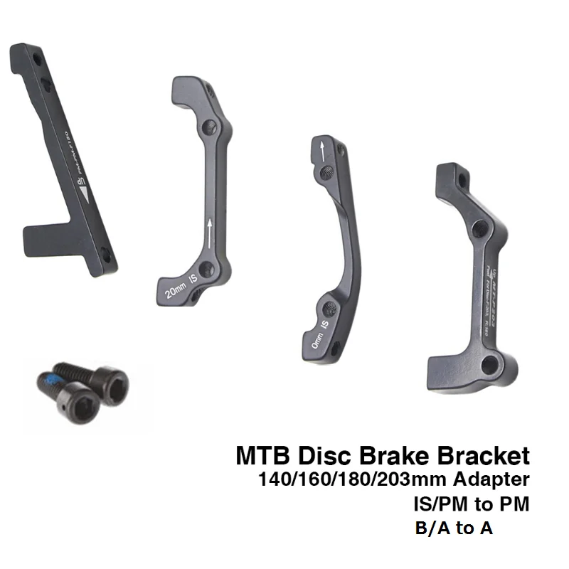 MTB Disc Brake Bracket IS PM A B to PM A Disc Brake Adapter for ...