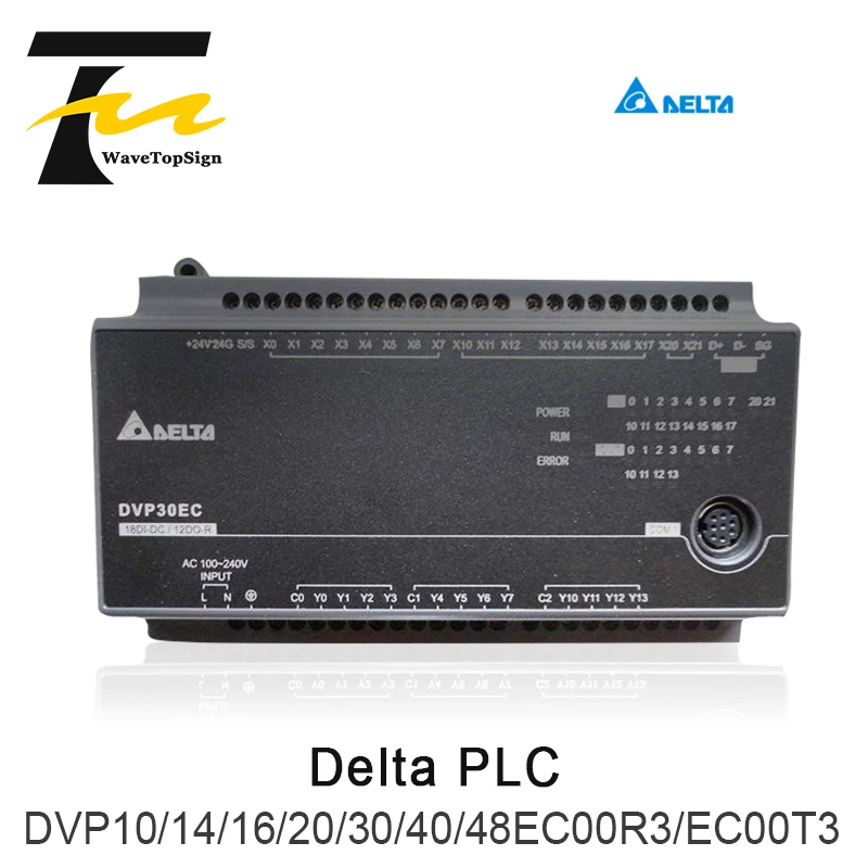 Wavtopsign Serie Delta EC2, PLC, DVP10EC00R3, DVP10EC00T3, DVP14EC00R3, DVP14EC00T, DVP48EC00T33 ...