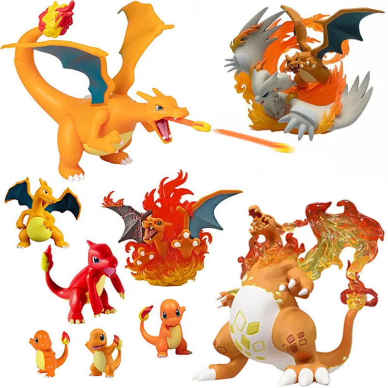 Charmeleon Charizard Pokemons Action Figure | Charmeleon Pokemon Takara ...
