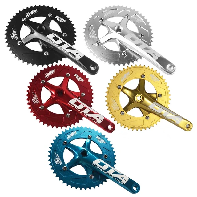 GANOPPER 48T Single Speed Road Bike Track Fixie Crankset 170mm 130BCD Armcrank | atelier-yuwa ...