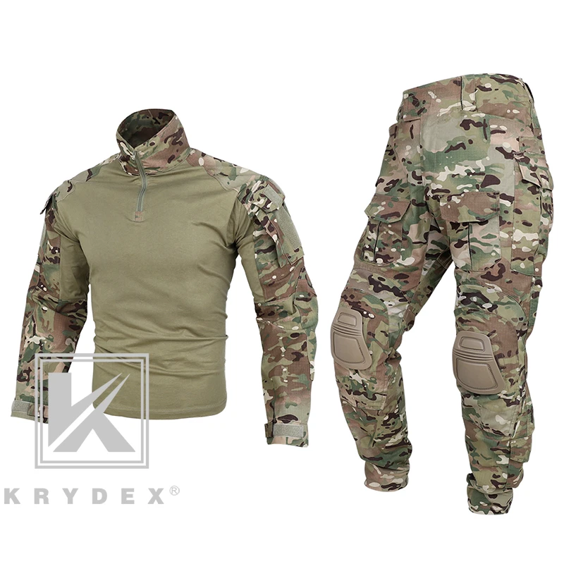 Krydex G3 Combat Uniform Set For Military Airsoft Hunting Shooting ...