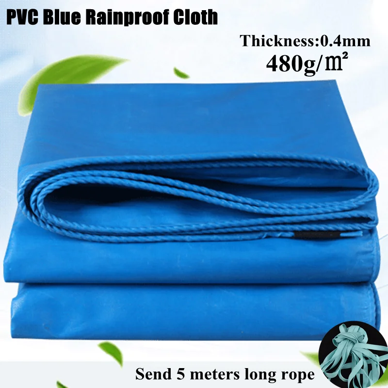 0.4mm PVC Coated Tarpaulin Rainproof Cloth Garden Courtyard Awning ...