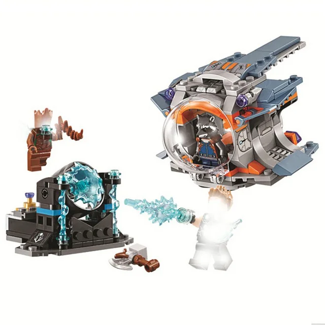 10748 Marvel Avengers Super Heroes The Milano Vs. The Abilisk Aircraft ...