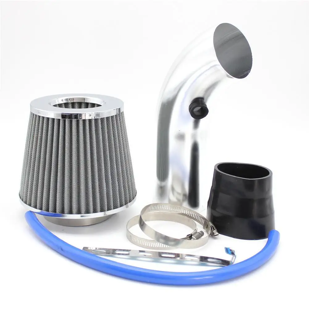 Cold Air Intake Filter Red Aluminum Alloy Car Pipe Turbo Induction Pipe ...