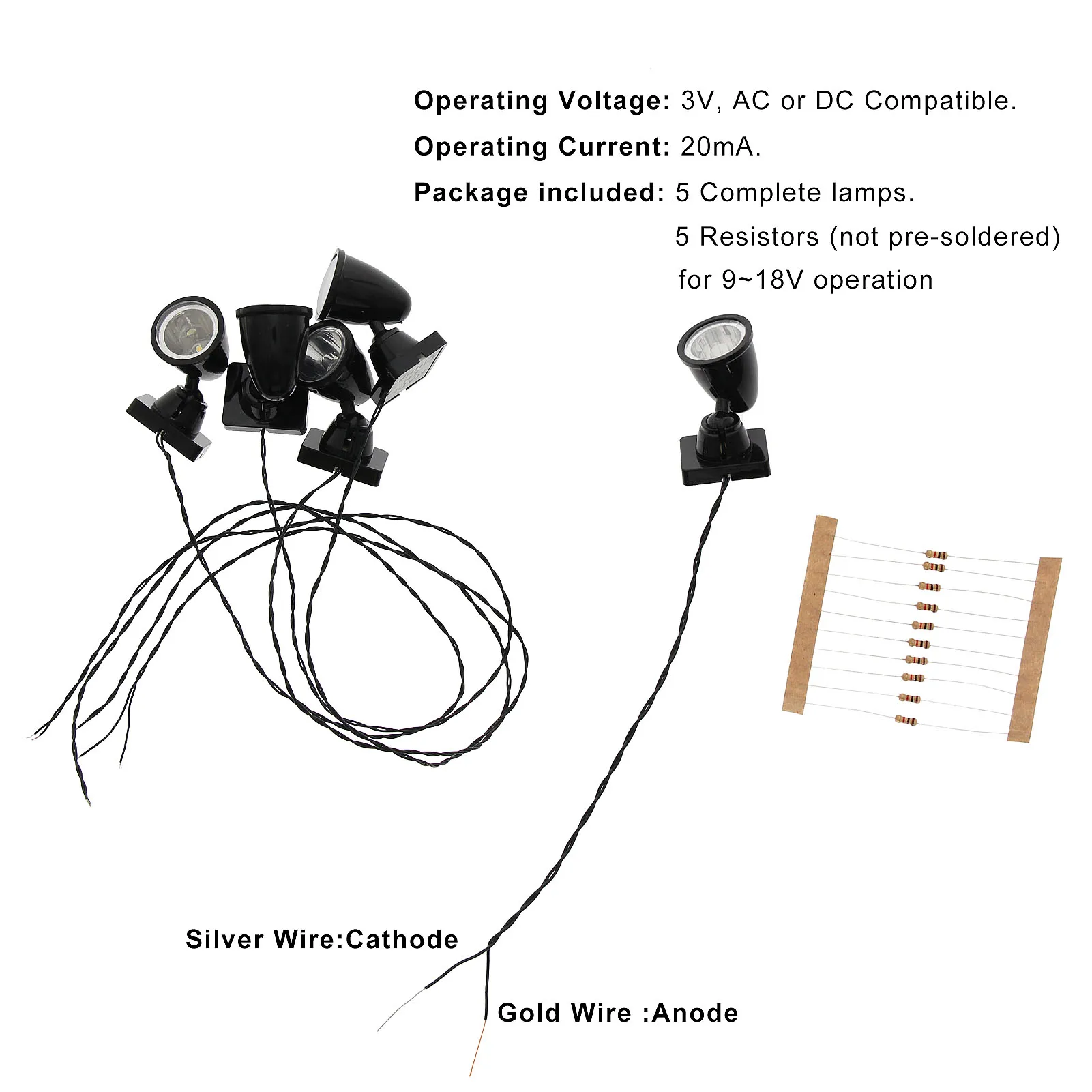 Scale Model Railway Leds | Led Lights Scale Models | Ho Scale Christmas ...