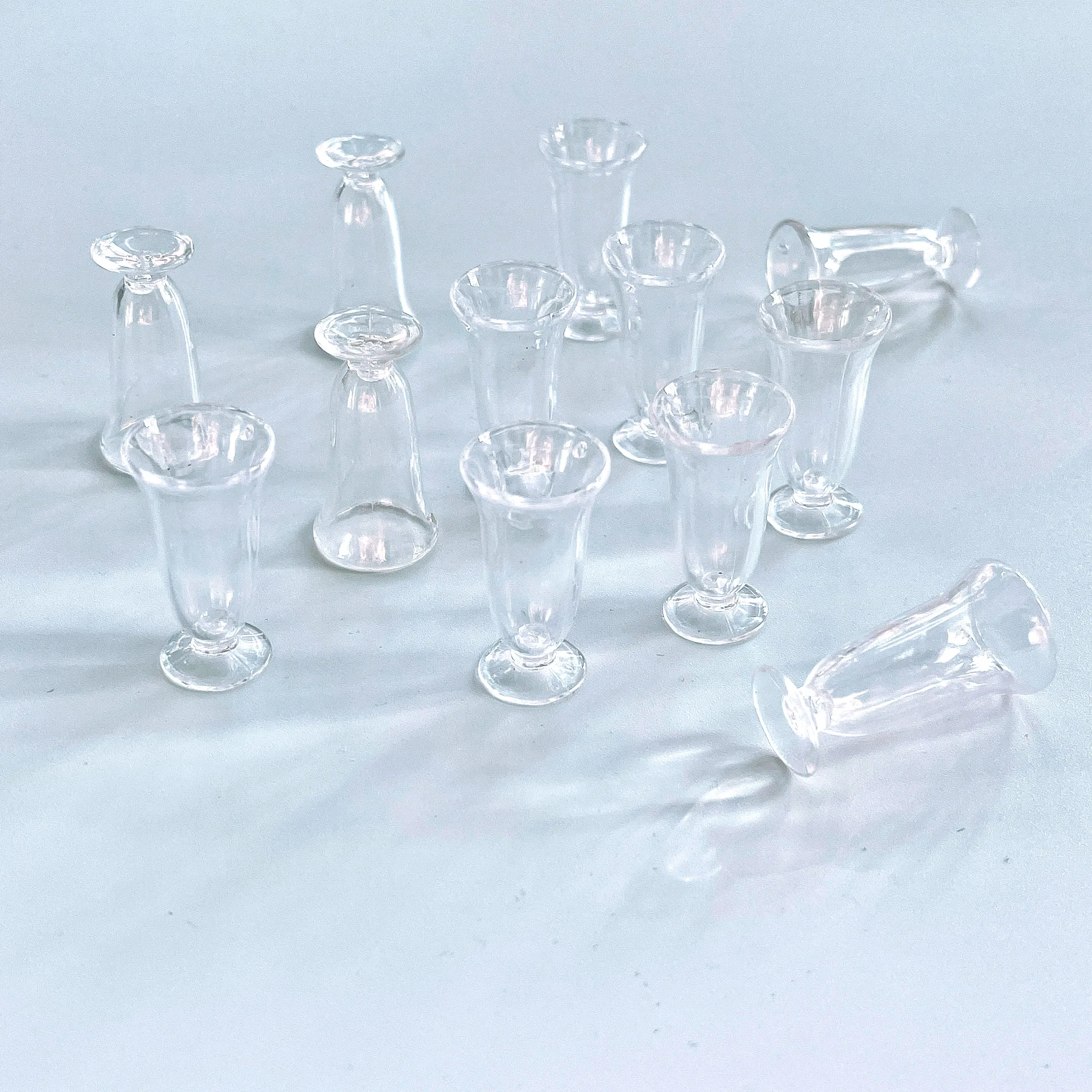 20PCS-LOT-Fake-Mini-Glass-Model-Cups-DIY-Simulation-Crafts-Clear ...