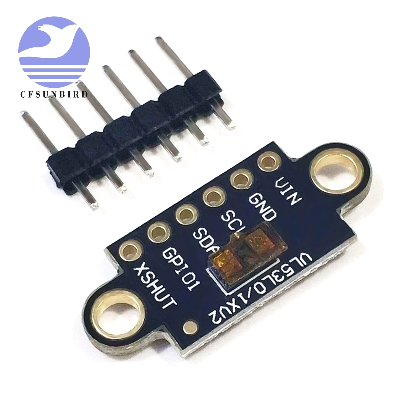 VL53L1X Лазерный диапазон времени полета Датчик Модуль Расстояние 400 ...