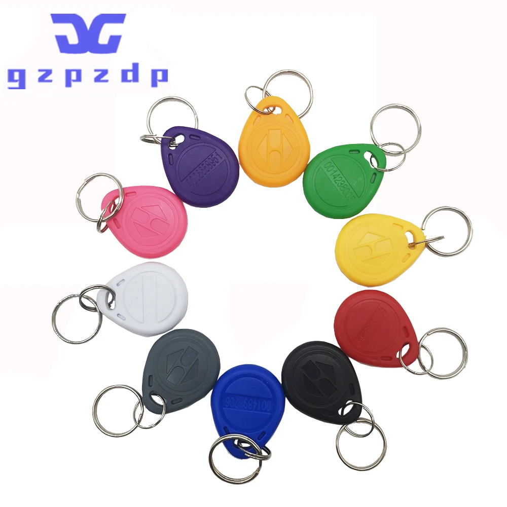 10PCS Read Only TK4100 Proximity 125Khz RFID Keyfobs Card Access ...