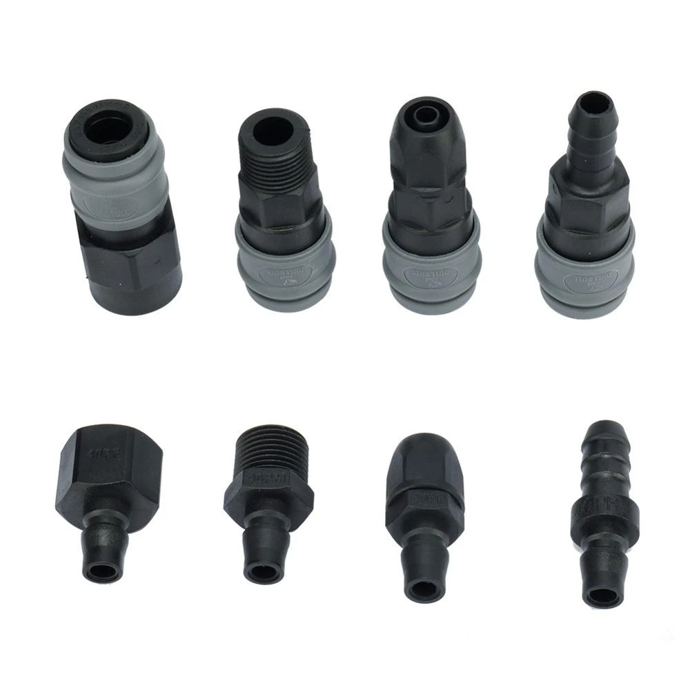 Plastic Steel C Type Pneumatic Fittings Pu Tube Quick Connector Self ...