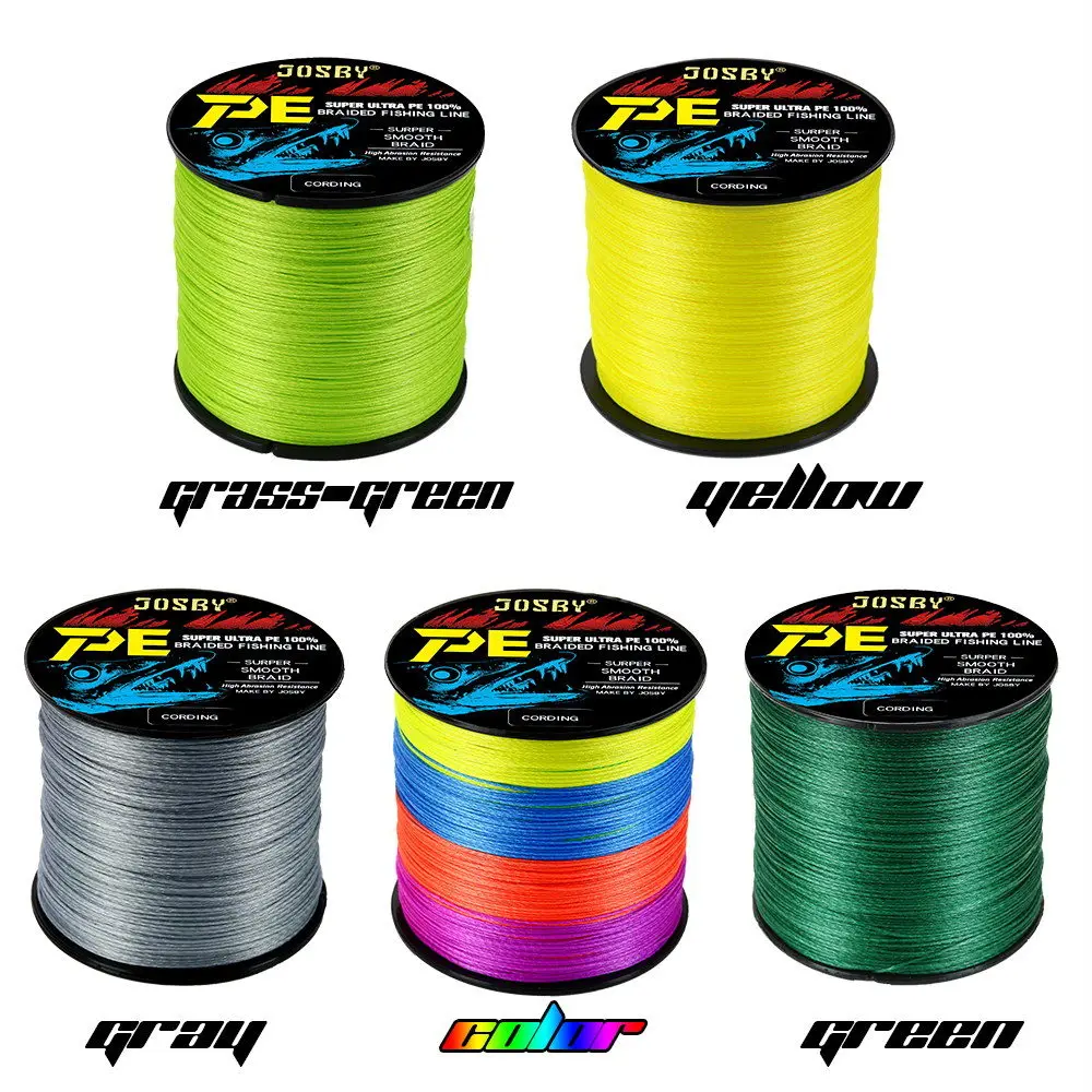 Fil de pêche,Ligne flottante tressée 9 brins 100% PE,500M 300M 1000M 100M 20-100LB,Multifilament ...