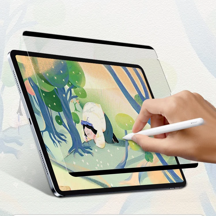 Como escrever em filme protetor de tela de papel para ipad pro 11 12 9 2021 2020 para ipad ar 4 ...