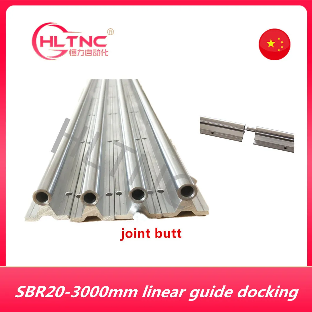 SBR20 linear guide abutting joint 2 Set SBR20-3000mm 20 MM FULLY ...