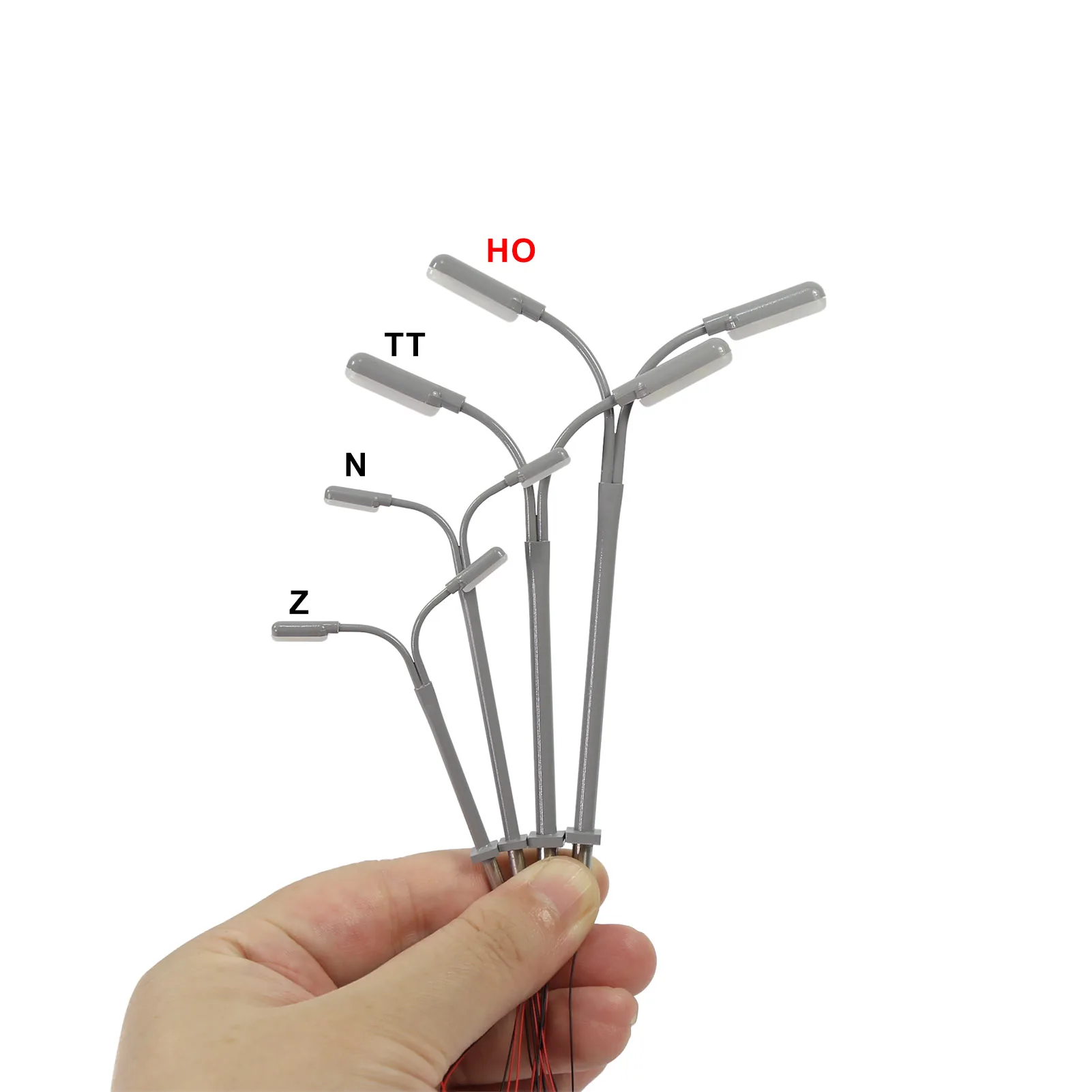 LD04-5pcs-Model-Platform-Lights-Street-Lamps-with-Lampshade-LED-HO-TT-N ...