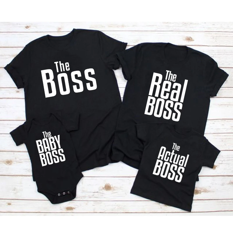 Funny Family Matching T-shirts Summer Cotton Matching Mom Dad and Kids ...