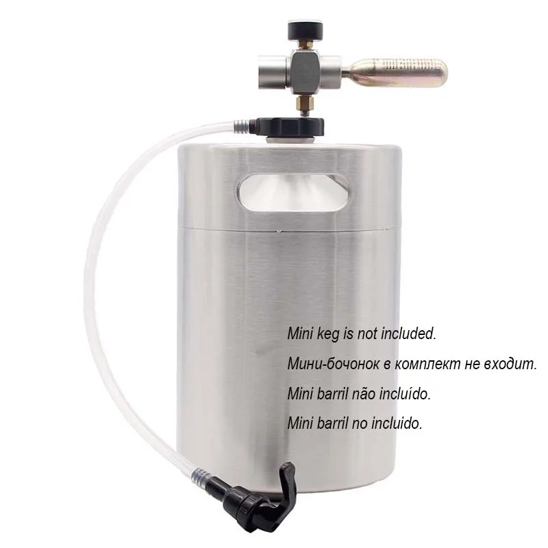Mini-Keg-Basic-Tap-Kit-Portable-Growler-Dispenser-Homebrew-Beer-Kegging ...