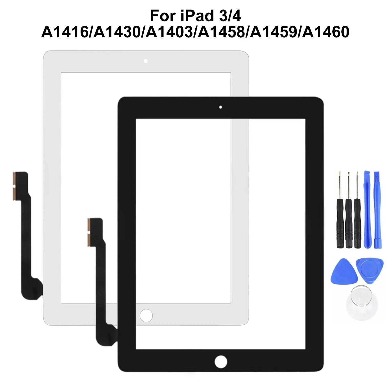 New-Touch-Screen-For-iPad-3-4-iPad3-iPad4-A1416-A1430-A1403-A1458-A1459 ...