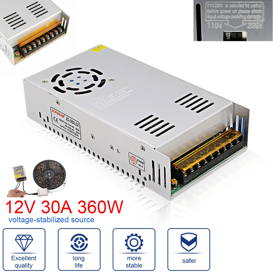 12V30A Регулируемый источник питания 20