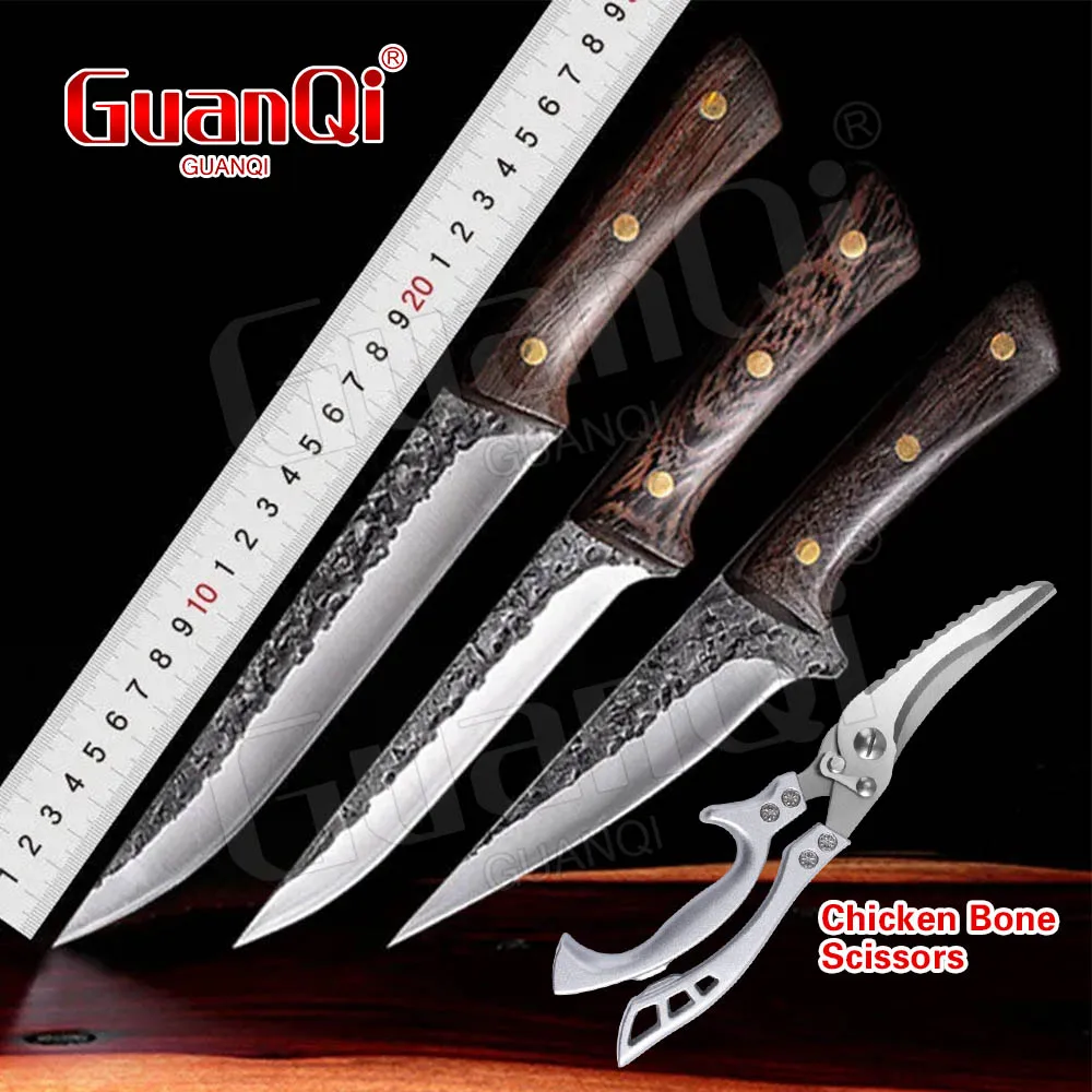 Forged Boning Knife Chef Knife Kill Pigs and Sheep Fish Special Knife ...