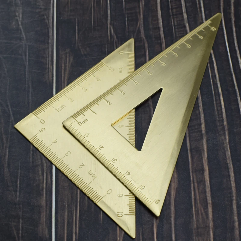 Triangle Ruler Drawing