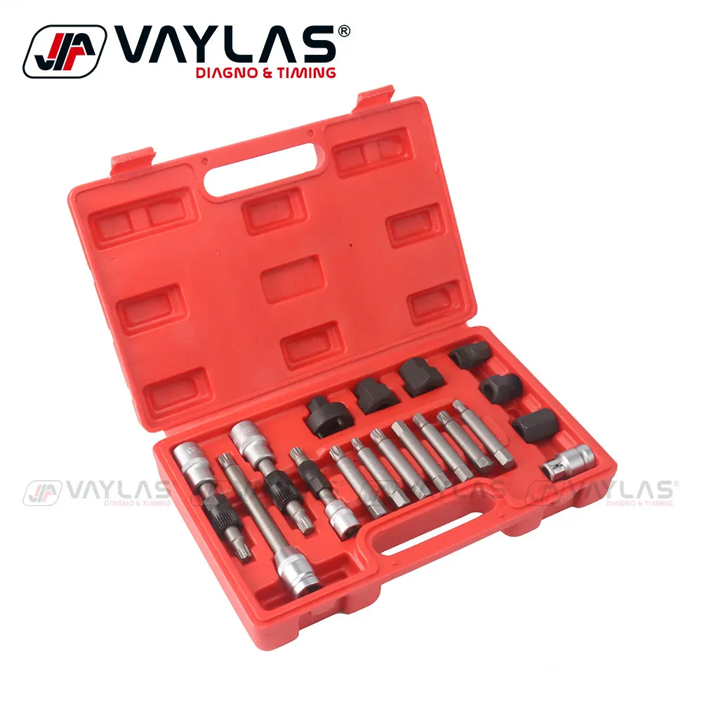 18Pcs-Alternator-Pulley-Tools-Set-Automotive-Pulley-Remover-Tool-Kit ...