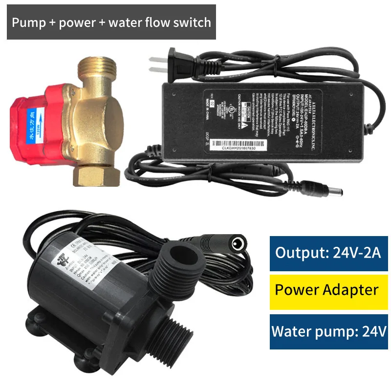 24V DC Multi-function Brushless Booster Pump Water Flow Switch Booster ...