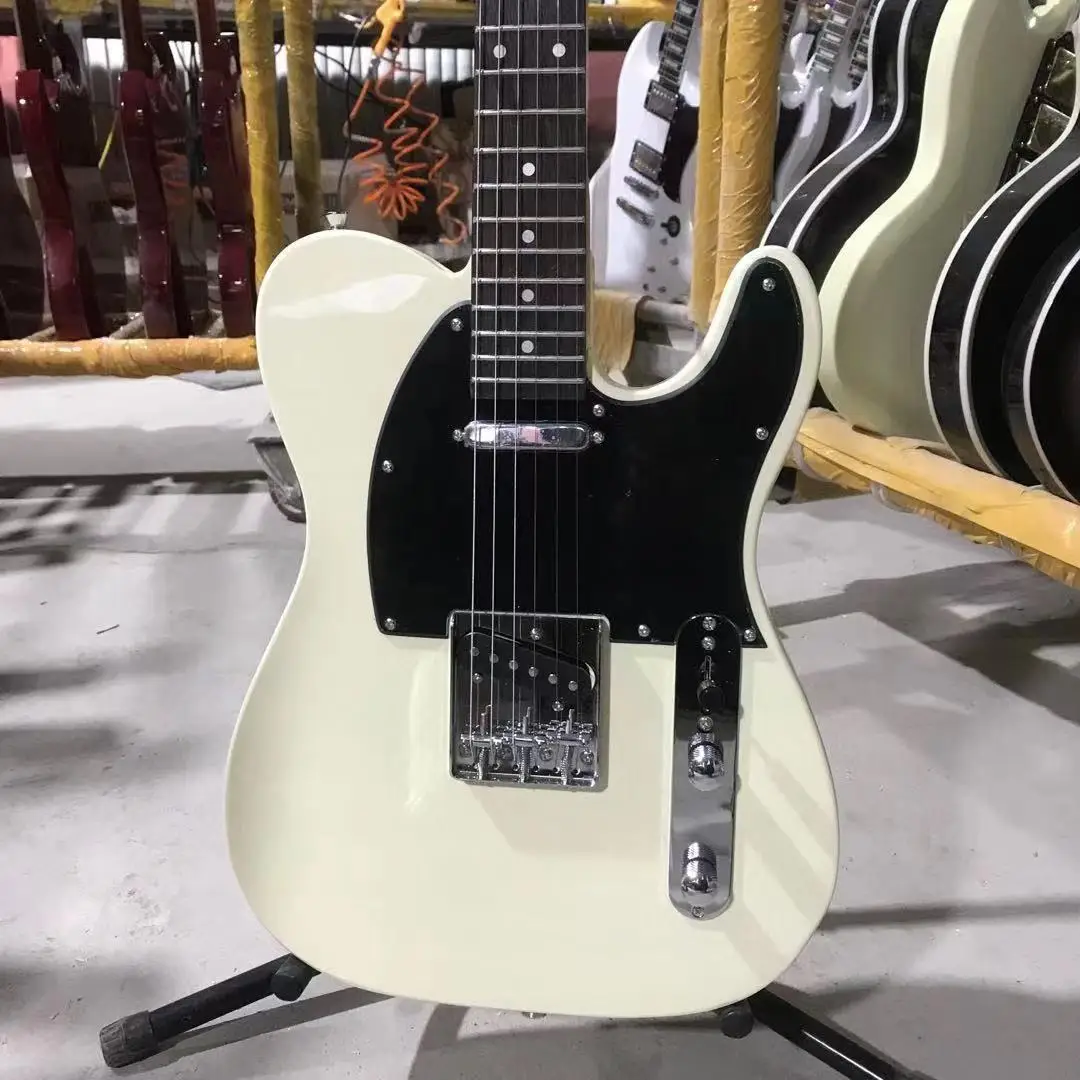 Fender Telecaster White Black Pickguard