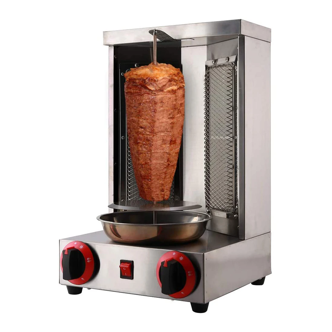 110v 220v Home Use Gas Kebab Shawarma Machine Electric Heating Bbq Lamb ...