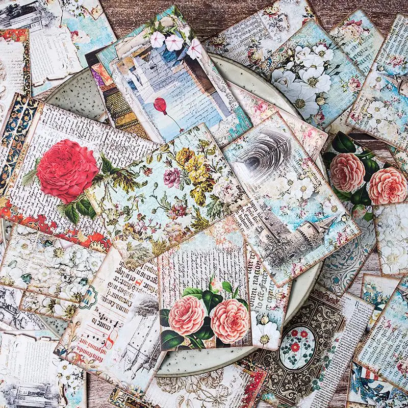 30sheet/lot Kawaii Stationery Stickers Vintage Palace Handmade Diary ...