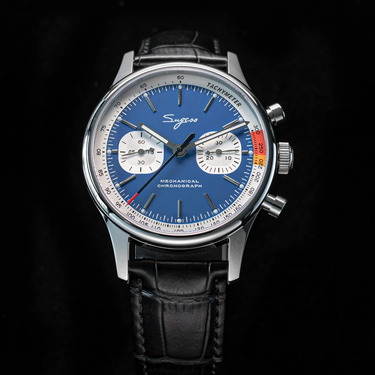 Sugess 2021 New Watch Mechanical Chronograph St19 Seagull Movement Prem ...