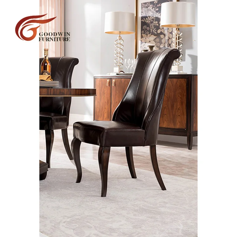 Genuine Leather Dining Chairs