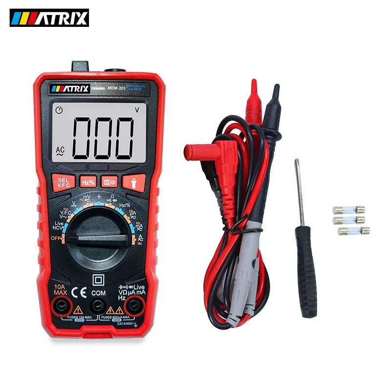 Matrix Professionele Digitale Multimeter Lcd Display Draagbare Diy ...