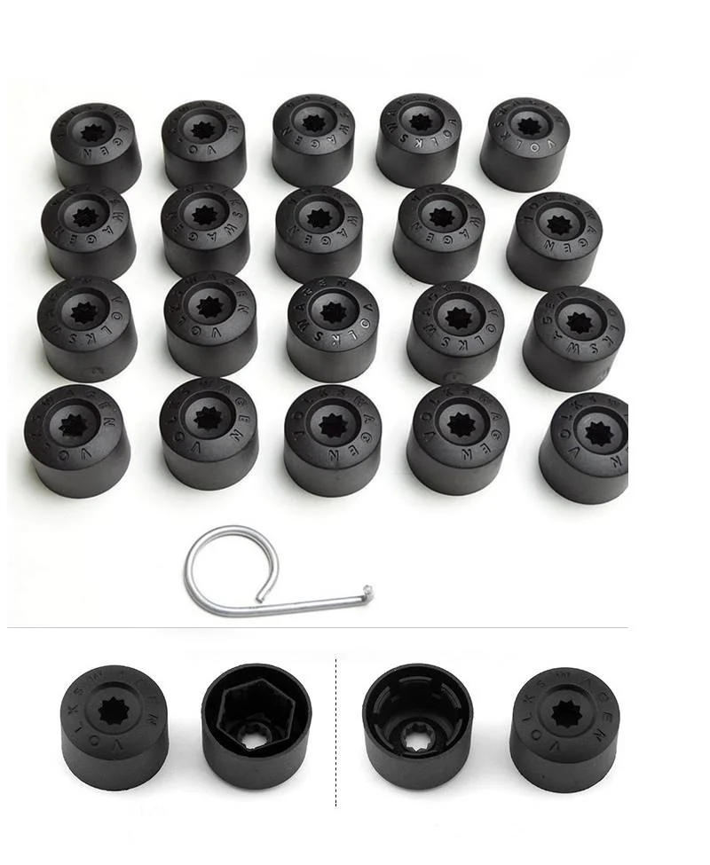 20pcs Car Wheel Cap Tyre Screws Cover Bolt Original for VW Volkswagen ...