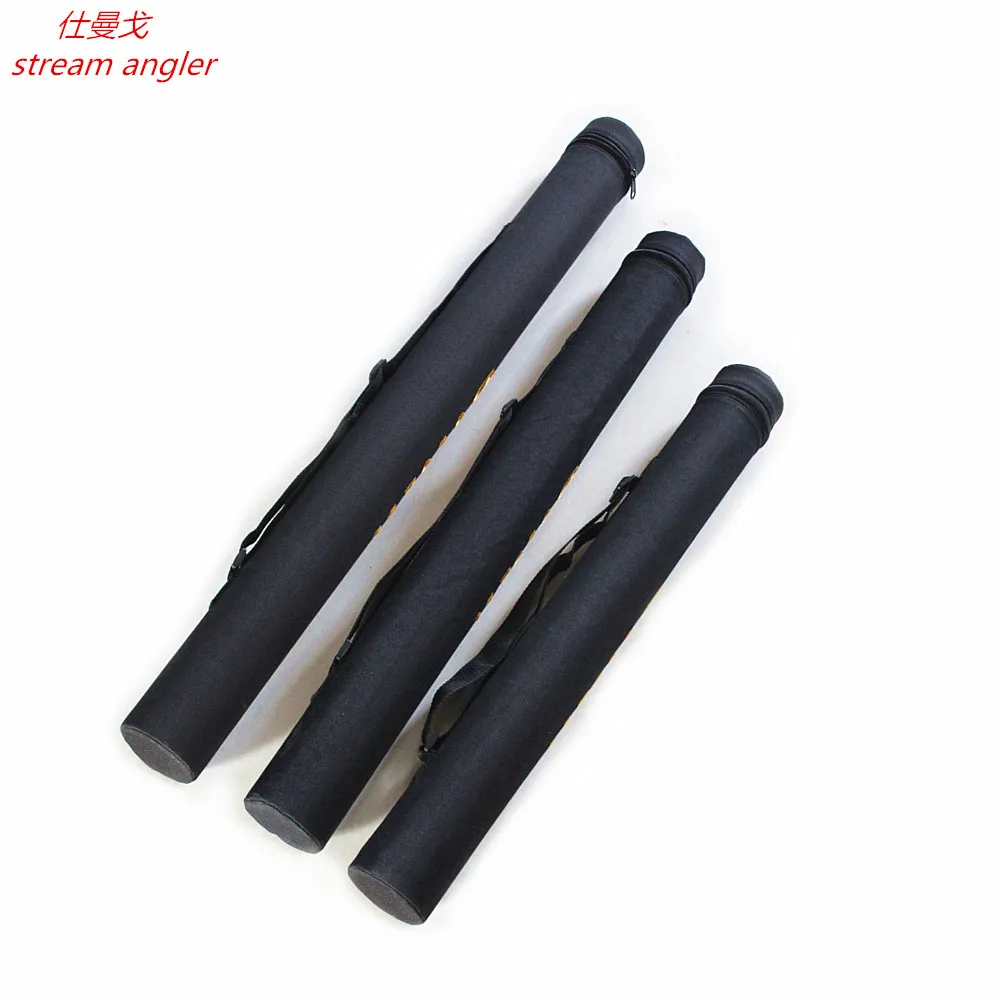 fish rod barrel easy to carry hard rod tube with strap 62cm 72cm 82cm ...