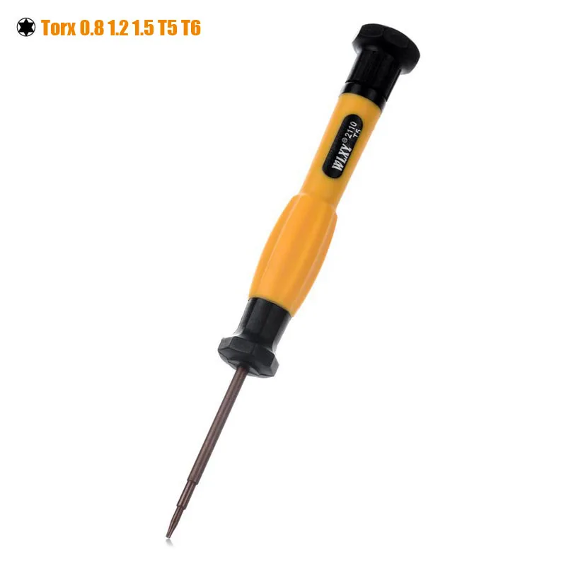 0.8 1.2 1.5mm T5 T6 Screwdriver Repair Kit Magnetic Tip Screw Driver Hand Tool Torx Screwdrivers ...